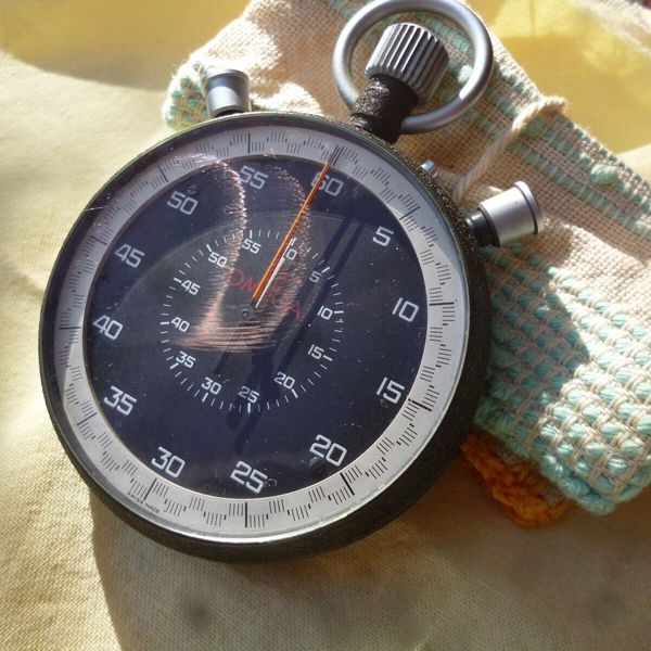 Omega Olympic split-second+flyback professional stopwatch ...