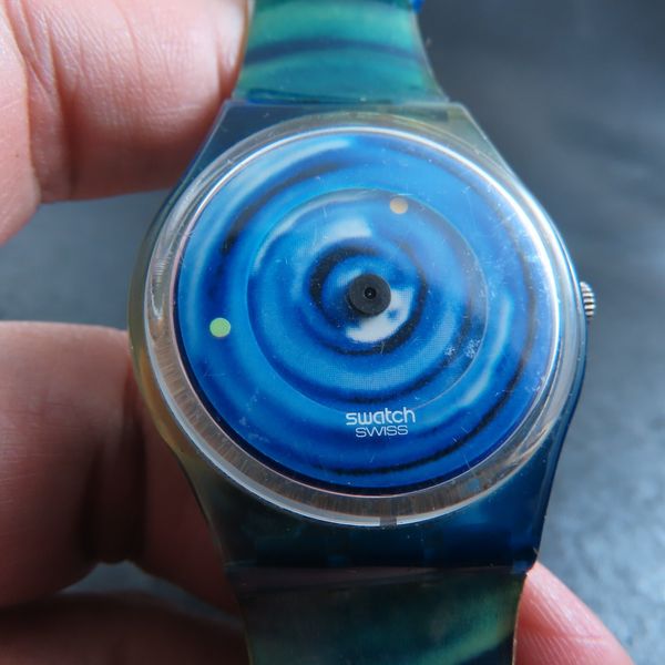 Swiss Made Swatch Special Hour & Minute Hands Quartz Men Watch ...