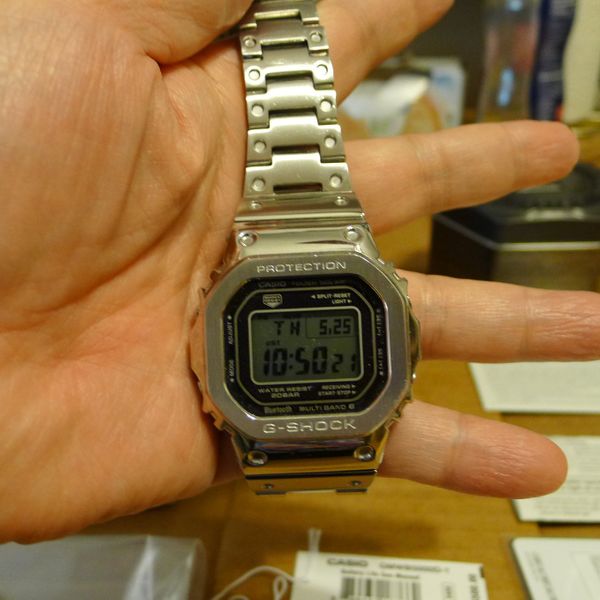 Mint condition Casio GMWB5000D-1 $295 shipped | WatchCharts Marketplace