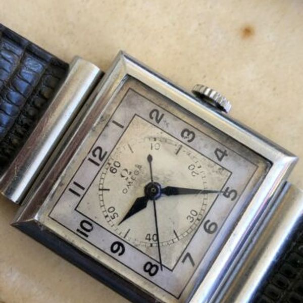 Omega Medicus Ck 651. Cal 23.4 Sc Very Rare Doctor Watch! Art Deco ...