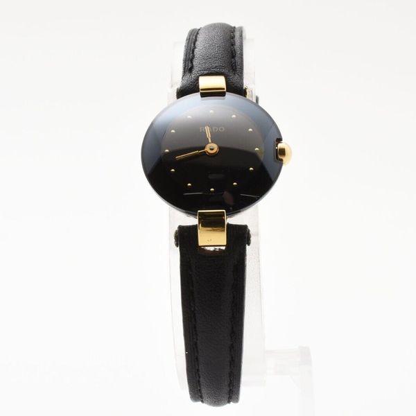 ã NEAR MINTã RADO 204.4079.4N Coupole Black Dial Women's Quartz Watch ...