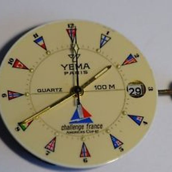 送 料 無 料】 vintage mouvement de montre yema paris challenge france ...