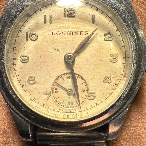 Rare 1943 Vintage Longines WWII Military Tre-Tacche 25mm | WatchCharts ...