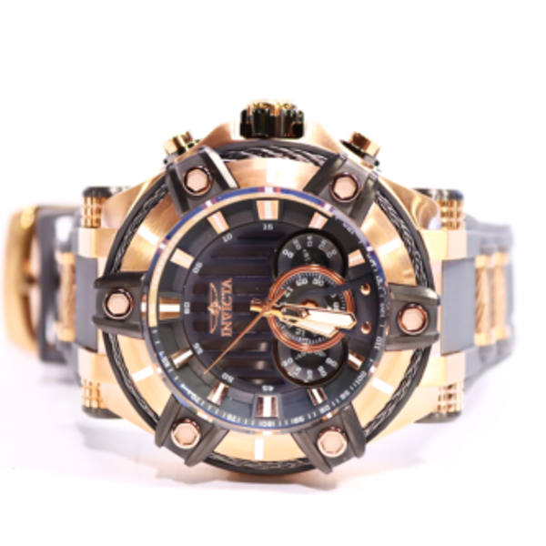 Invicta Men's Bolt Quartz Chrono Stainless Steel Watch 30042 ...
