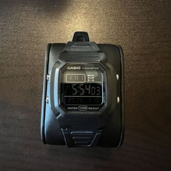 Casio W800H-1BV WITH Countdown Timer Mod | WatchCharts Marketplace