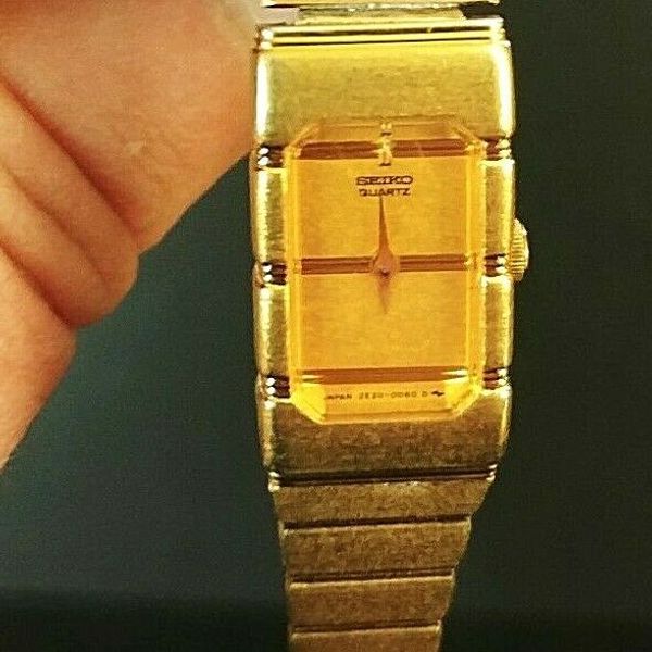 Beautiful VINTAGE SEIKO WOMEN’S WATCH 2E20-0060d GOLD TONE ...