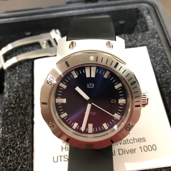 UTS 2000 METERS PH BLUE W. STRAP AND BRACELET - Full Kit Pristine ...