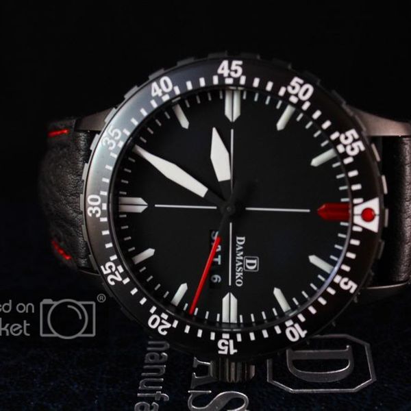SOLD: Damasko DA44 black | WatchCharts Marketplace