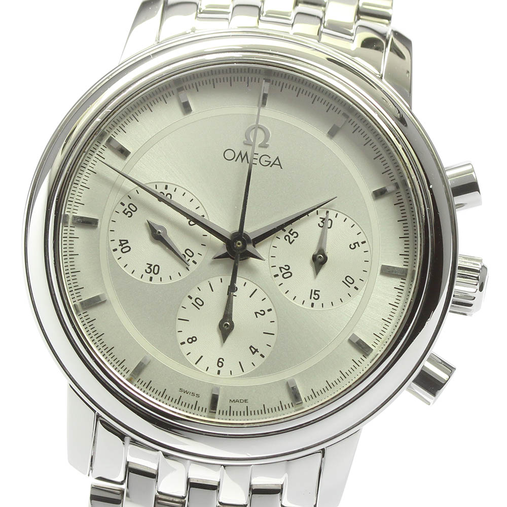 [OMEGA] Omega Devil Prestige Chronograph 4540.31 Manual winding Men's ...