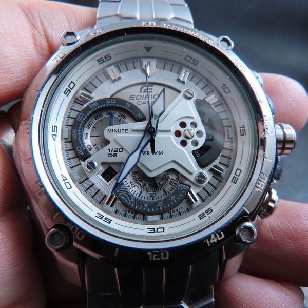 EF-550 Casio Edifice Chronograph Quartz Men Watch | WatchCharts Marketplace