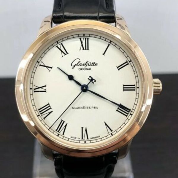 Glashutte Original 18K Rose Gold Senator W13959010504 40mm Automatic ...