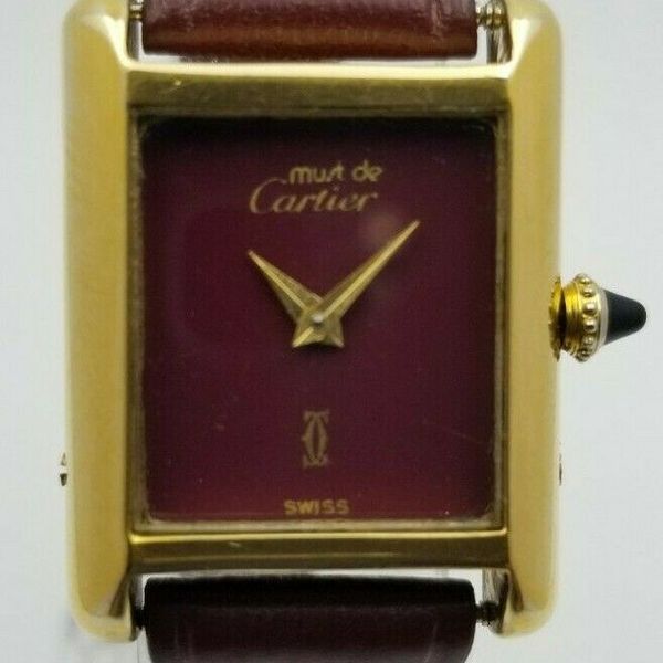 MUST DE CARTIER LADY GOLD FILLED CAL.69N FHF ST BY PELLETIER ...