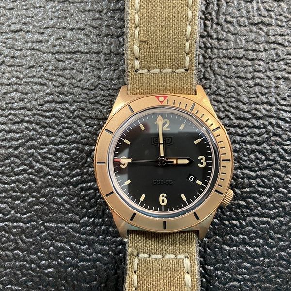 Greg Stevens Design (GSD) 5B Bronze Diver [$700 USD] | WatchCharts