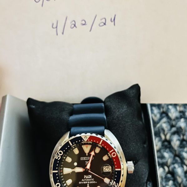 [WTS] Seiko Padi Mini Turtle Pepsi Diver | WatchCharts Marketplace