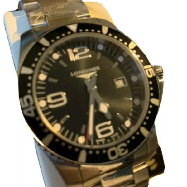 Longines Hydro Conquest L38404566 Wrist Watch for Men 44 MM Brand New ...