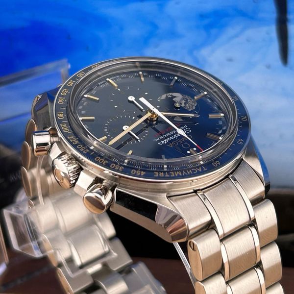 [WTS] OMEGA Speedmaster Apollo 17 45th Anniversary 42mm Blue Dial 311 ...