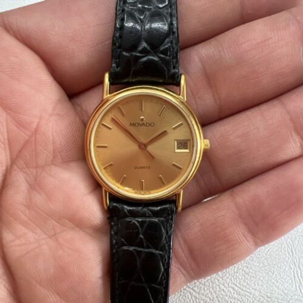 Vintage Movado Quartz Watch 87-A6-825 K - (For Repair) | WatchCharts ...