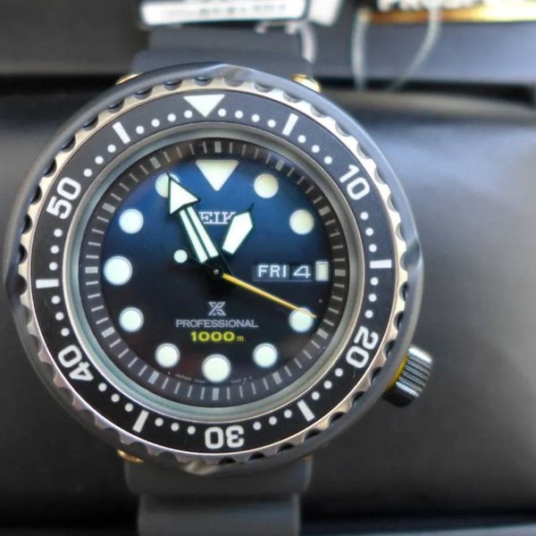 [WTS] SEIKO PROSPEX GOLDEN DARTH TUNA | WatchCharts Marketplace