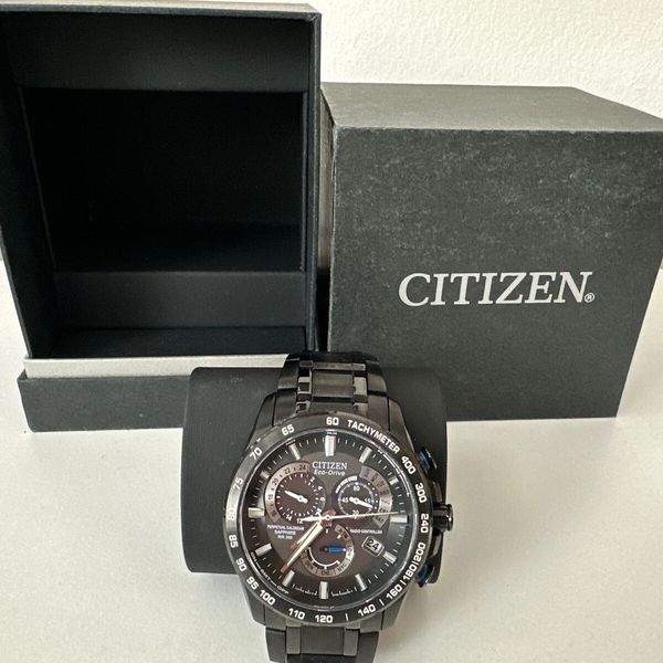 Citizen Eco Drive Perpetual Radiocontrolled Watch E650 cal.GN-4W-S Blue ...