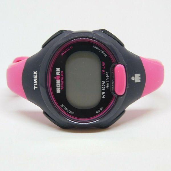 Timex T5K525 Ironman Triathlon Indiglo WR 100M 10 Lap Digital Ladies ...