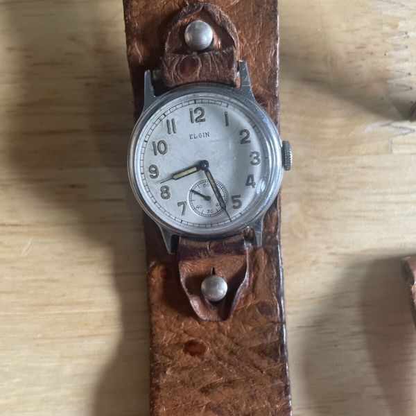 Vintage Elgin Military Watch | WatchCharts Marketplace