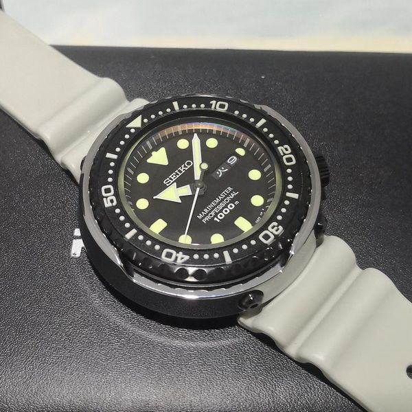 SEIKO SBBN029 MARINE MASTER 1000M PLATINUM TUNA LIMITED EDITION 700PCS ...