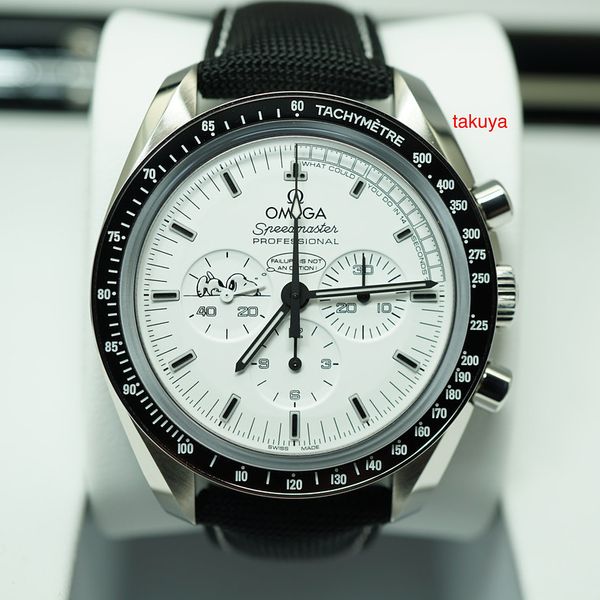 FSOT:NOS Omega SILVER SNOOPY APOLLO XIII SPEEDMASTER 45TH ANNIVERSARY ...