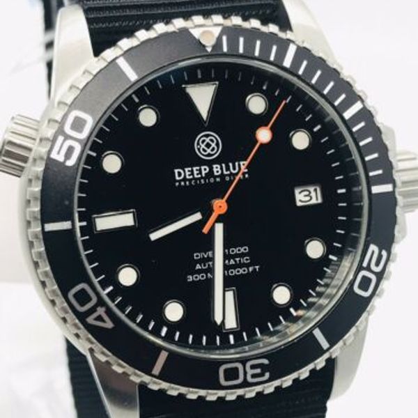 Deep Blue M1K 40mm Dive Watch- ???? Second Hand | WatchCharts Marketplace