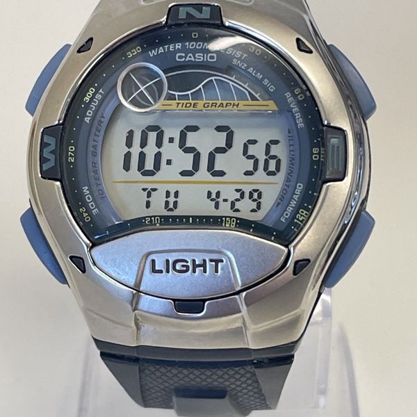 Casio Tide Graph W-753 Gents Digital Watch | WatchCharts Marketplace
