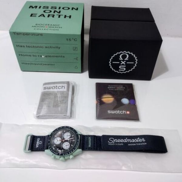 Mission On Earth - Omega x Swatch Speedmaster MoonSwatch | WatchCharts ...