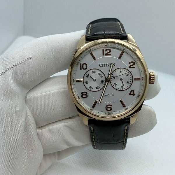 Citizen Men's Eco-Drive 8635-S084938 Rose Goldtone Watch | WatchCharts ...