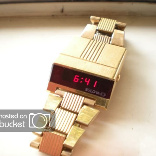 Bulova Computron N6 vintage LED watch | WatchCharts Marketplace