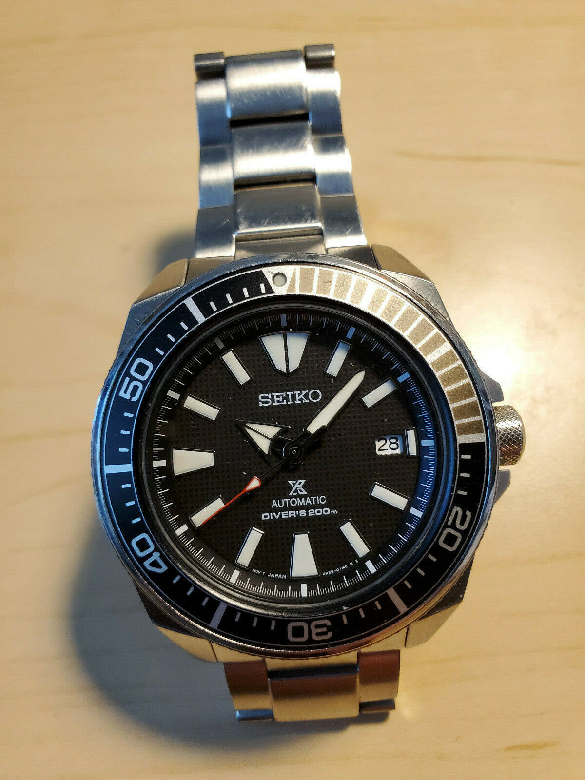 Seiko SRPB51 Prospex Samurai Divers Wristwatch | WatchCharts