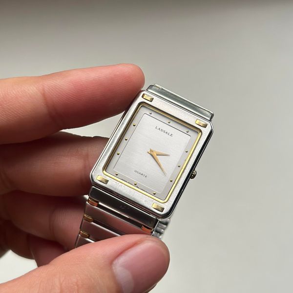 [WTS] 1986 Seiko Lassale Tank — Two-Tone | WatchCharts Marketplace