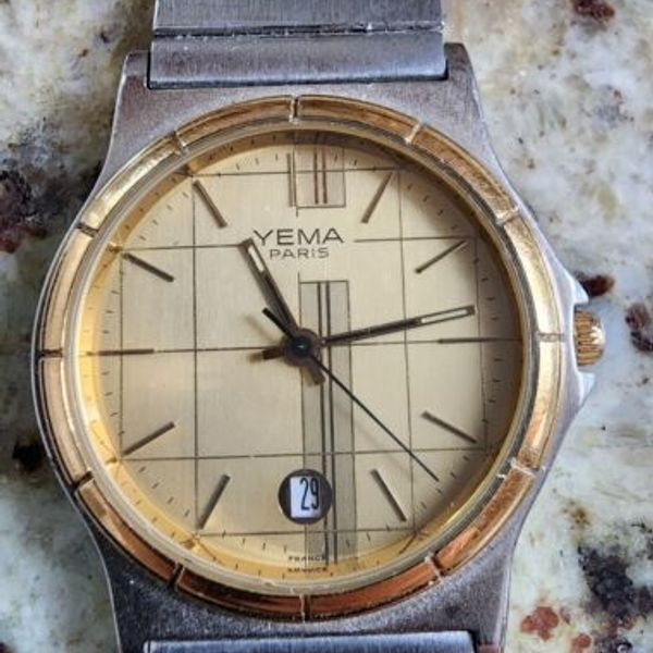 Vintage Yema Paris Men’s Watch, New Battery, All Original | WatchCharts ...