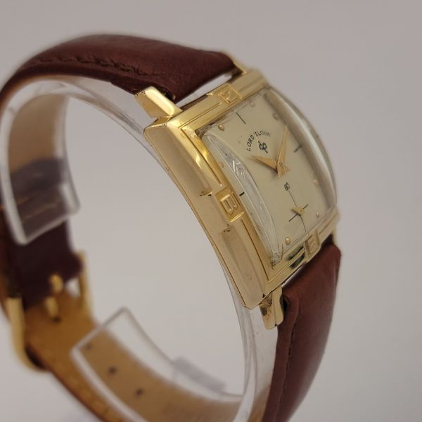 Lord Elgin Tank Watch - 21 Jewel 680 Movement - Running Project ...