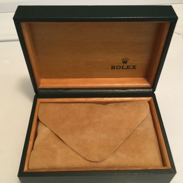 ROLEX VINTAGE BOX, VERY RARE, 100% AUTHENTIC NO RESERVE .01 ...