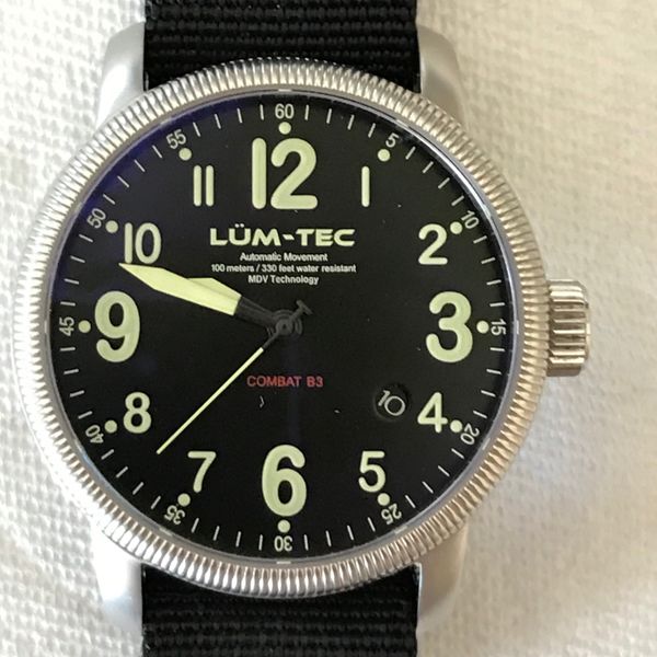 FS: LUM TEC COMBAT b3 - AS NEW | WatchCharts Marketplace