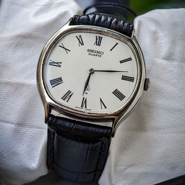 [WTS] 1980's Seiko Roman Tv style DRESS Vintage Watch 43-7110 Rare ...