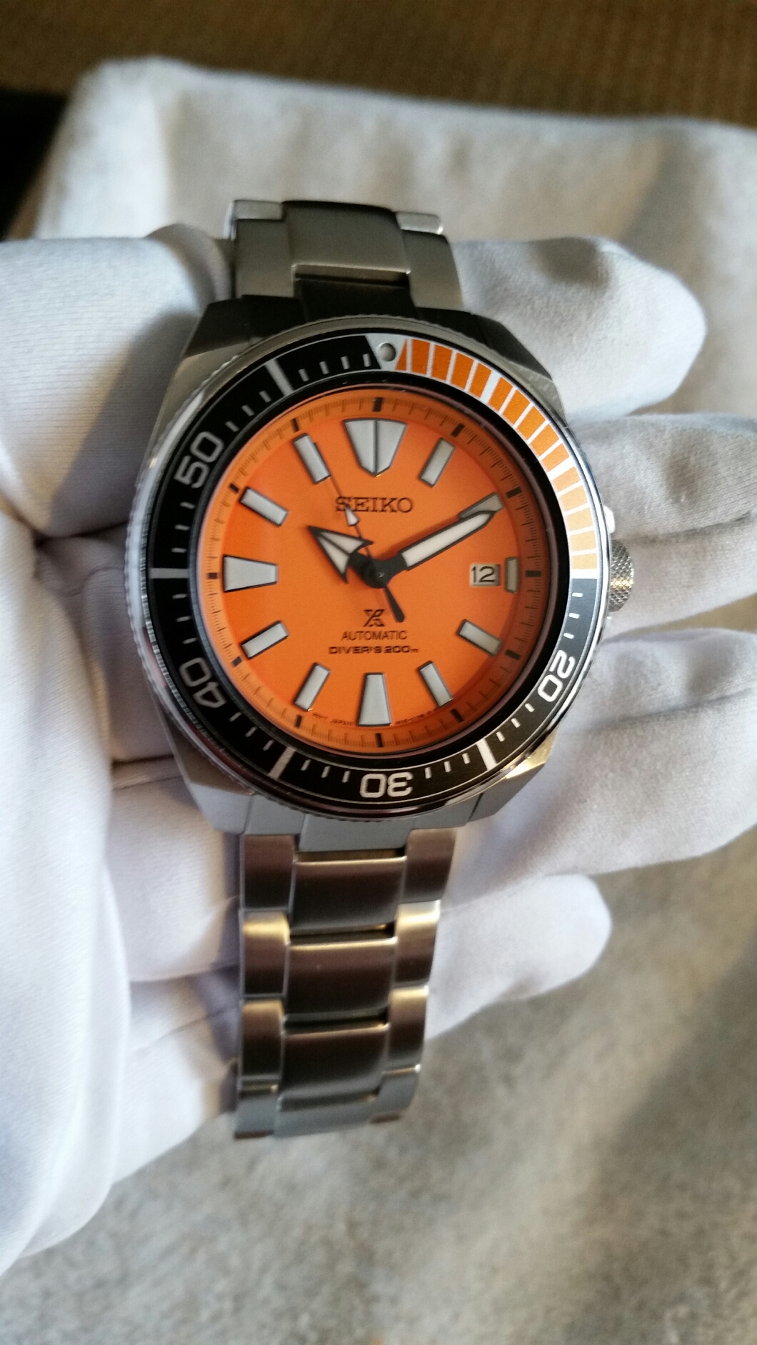 Seiko Orange Samurai SRPC07 | WatchCharts Marketplace