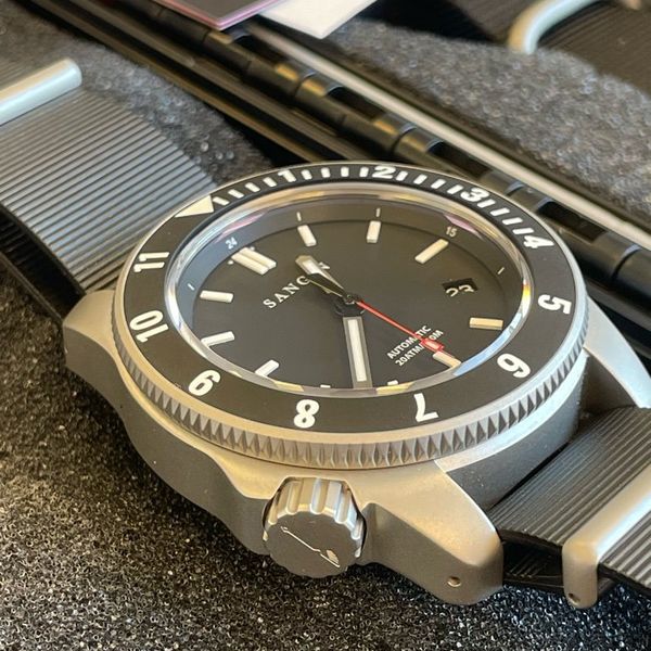 BNIB Sangin Atlas Matte full kit extra Rubber Nato | WatchCharts ...
