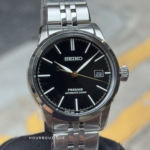 Brand New Seiko Presage Urushi Hand Crafted Dial Automatic Dress Watch ...