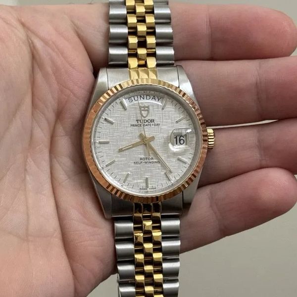 [WTS] Tudor Prince Date Day Two Tone Steel and 18k Gold Excellent ...