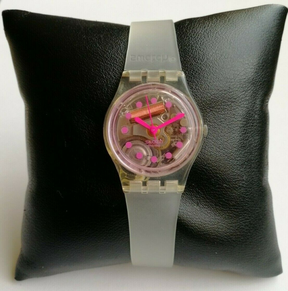 SWATCH *LEGEND* PINK SLIP LK202 QUARTZ WATCH (2000 VINTAGE COLLECTABLE ...