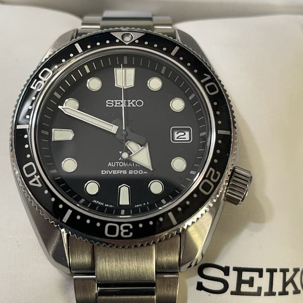 SEIKO Prospex SBDC061 6R15 diver Black Automatic Men's JAPAN diver ...