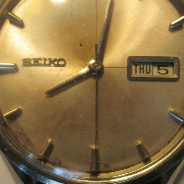 1967 Seiko Sea Lion M77 / Diashock, Weekdater, 30 Jewel, Automatic.8306 ...