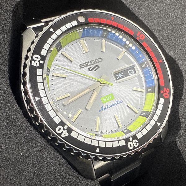 Seiko 5 Sports SKX Series HUF Limited Edition 42.5 MM Automatic Watch ...