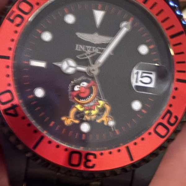 Invicta Disneys The Muppets Animal Pro Diver Limited Edition 84/5000 ...