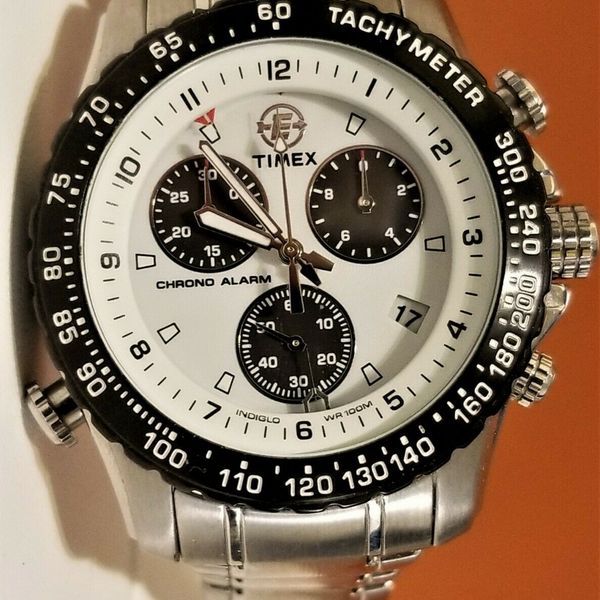 Vintage Timex Men's T42331 Expedition Analog Alarm Chronograph VGC FREE ...