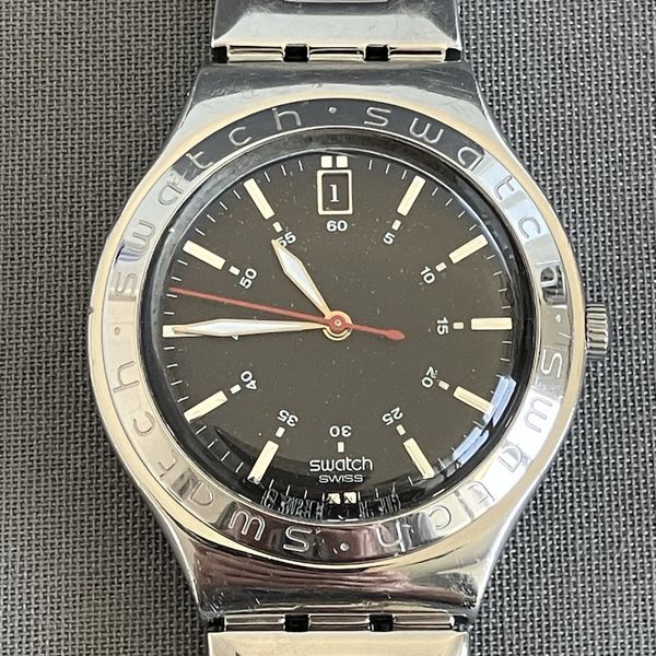 2002 Swatch Irony, Swiss Made Stainless Steel Quartz Watch ...